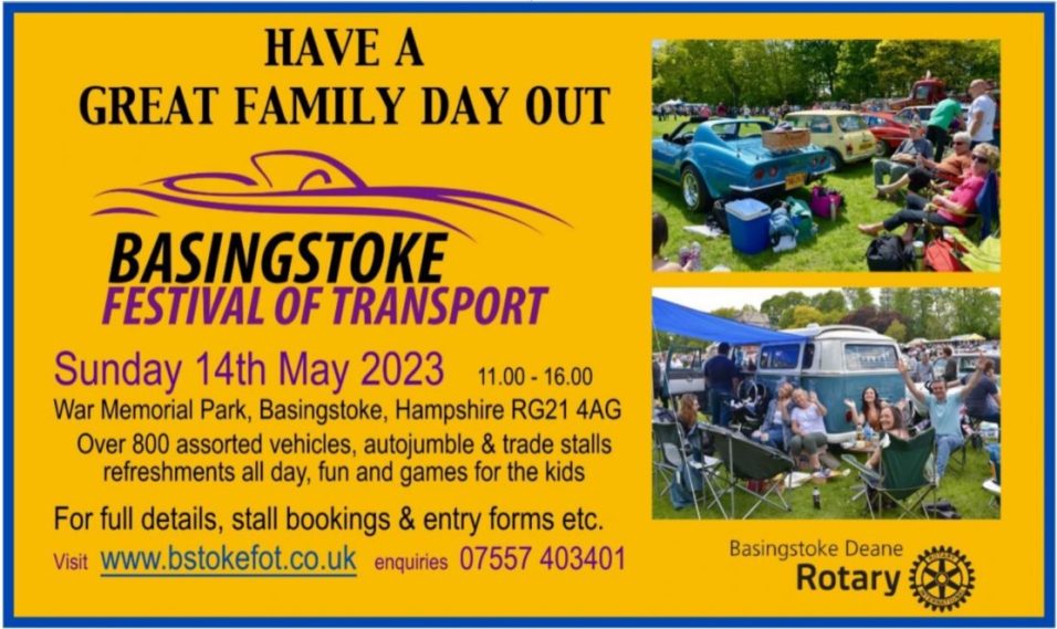 Basingstoke Deane Rotary – Jan 2023 - Basinga Extra